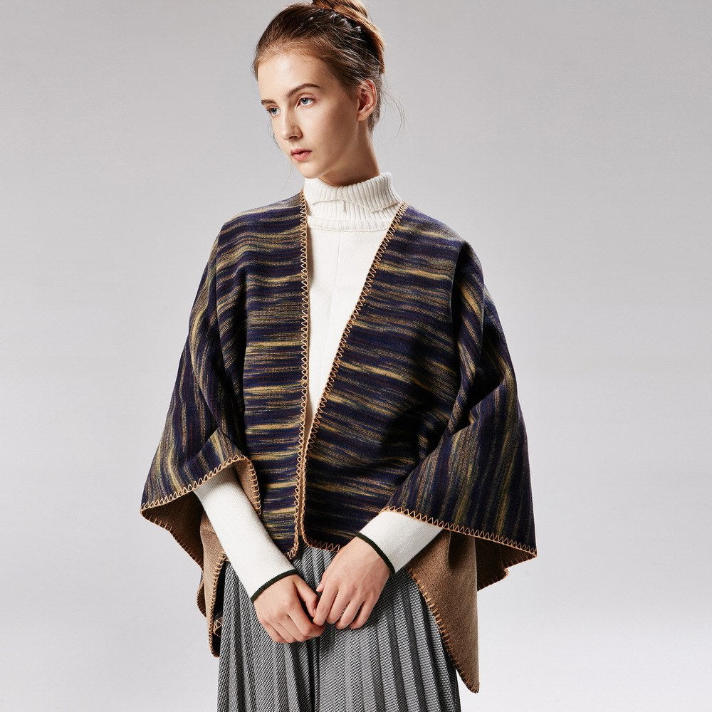 Stacy - Colourful poncho in 8 styles – Poncho and Sombrero